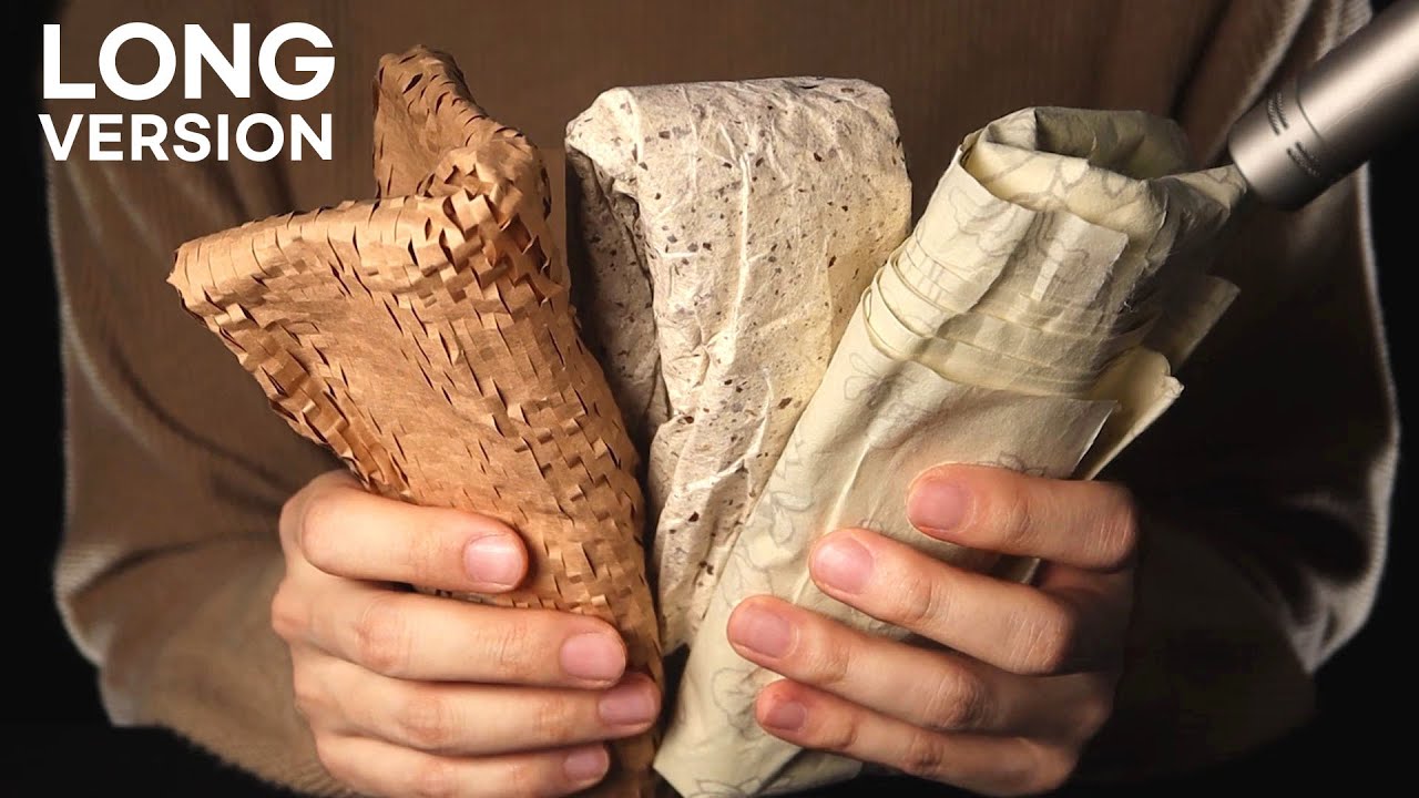 ASMR📜 Soft Paper Triggers for Sleep 1 Hour 종이 소리가 이렇게 부드러울 줄이야 - YouTube