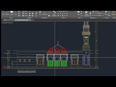 Mosque design | masjid ka naqsha kaise banaye | Mosque planning ...