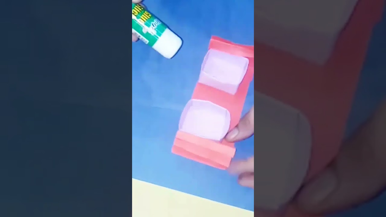 How To Make a Paper TV With Cabinet / Easy Paper Ideas For School ...