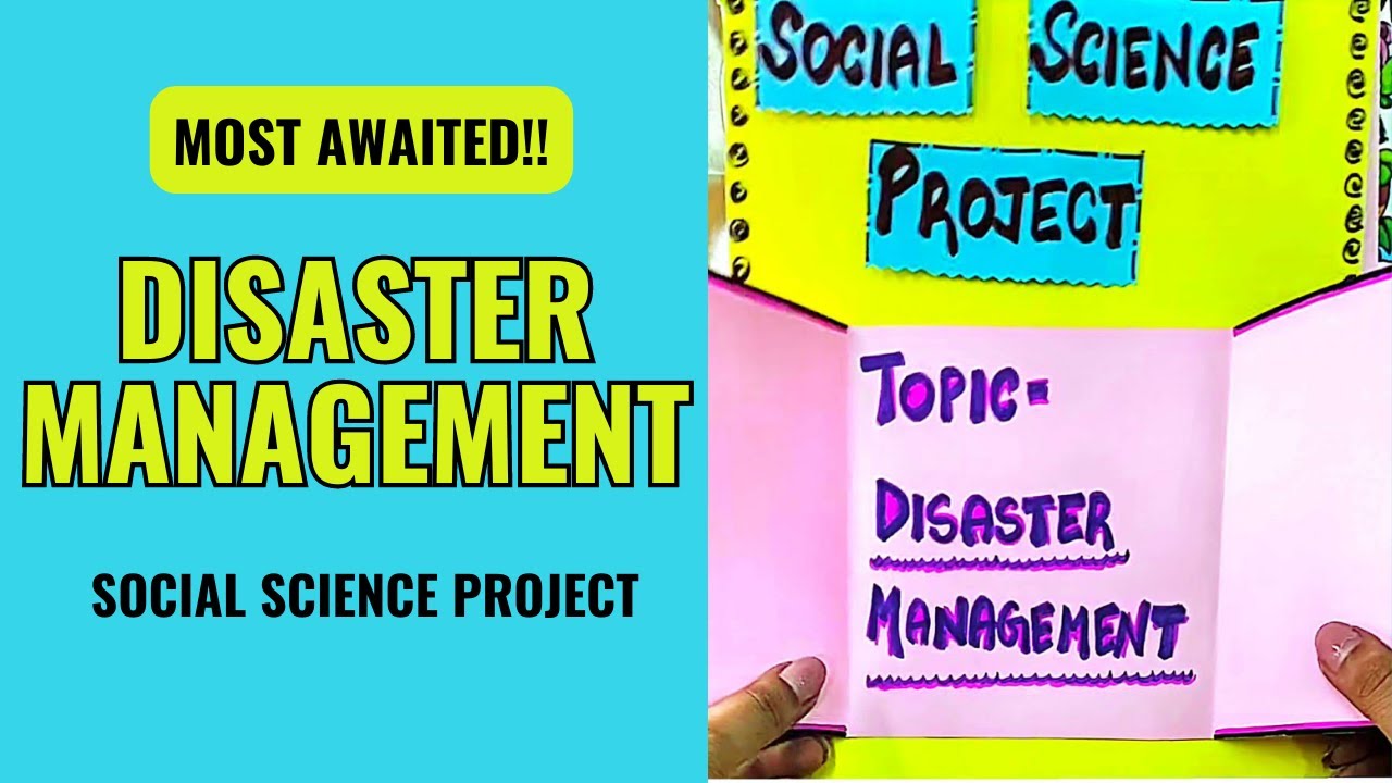 Most Awaited Disaster Management Project | Creative Ideas by Prachi # ...