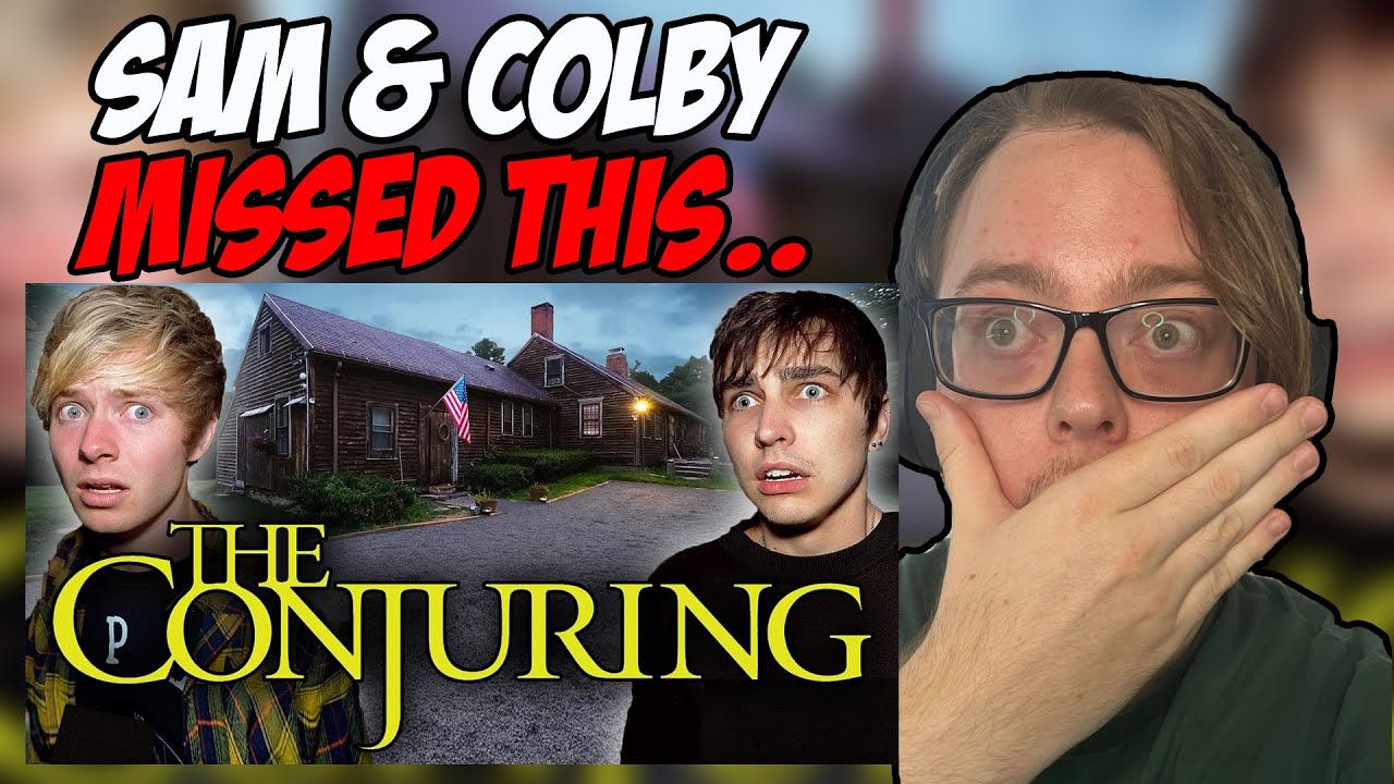 Sam and Colby Missed This In The Conjuring House! - YouTube