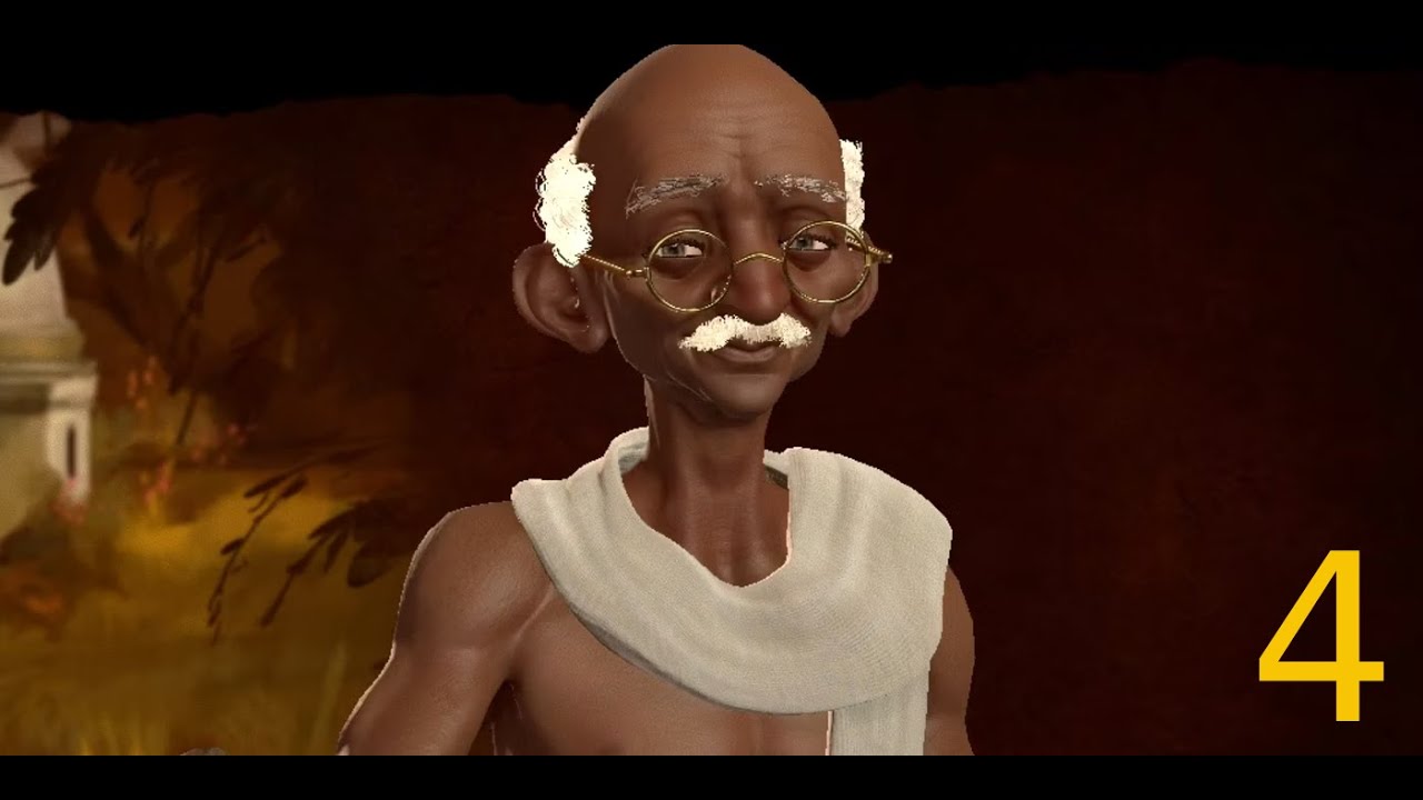 NeoPurist Civ 6 Deity Ghandi Domination Victory - p4 - YouTube
