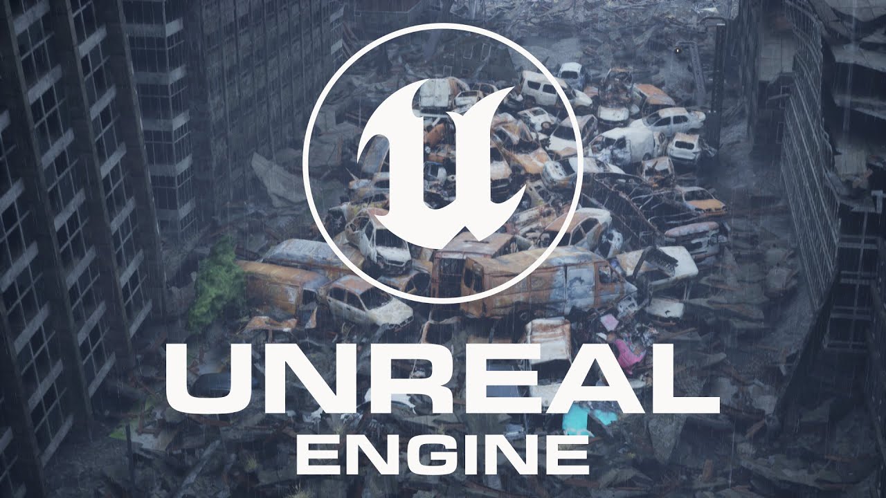 Environment for Destroy City in Unreal Engine 5 (sun) (car) | # ...