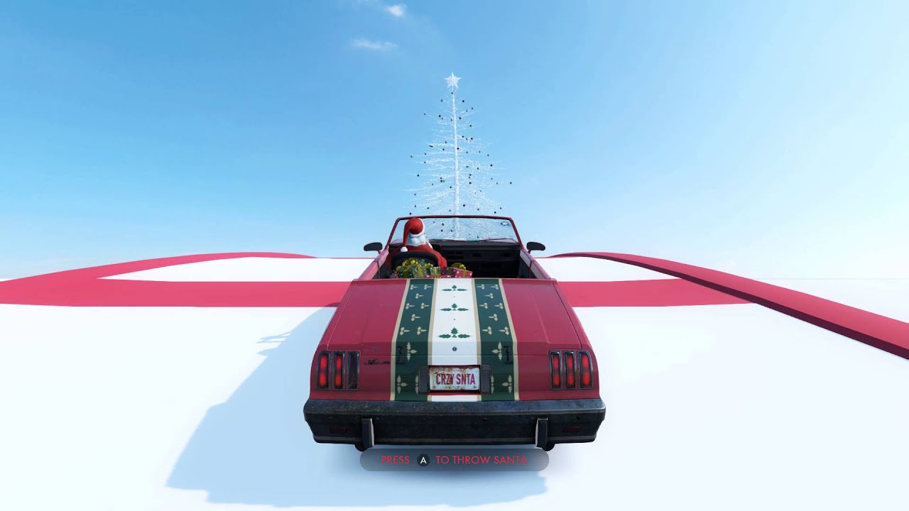 Next Car Game Throw-A-Santa - YouTube
