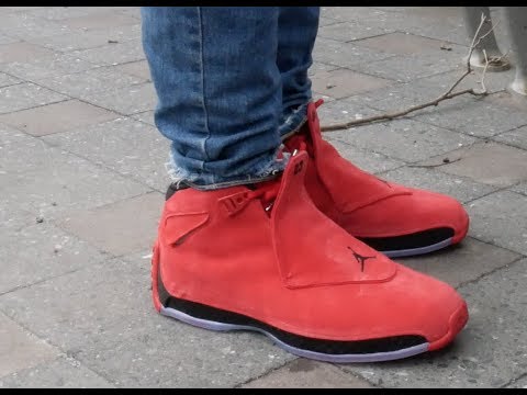 Air Jordan 18 Toro Gym Red Review + On Feet