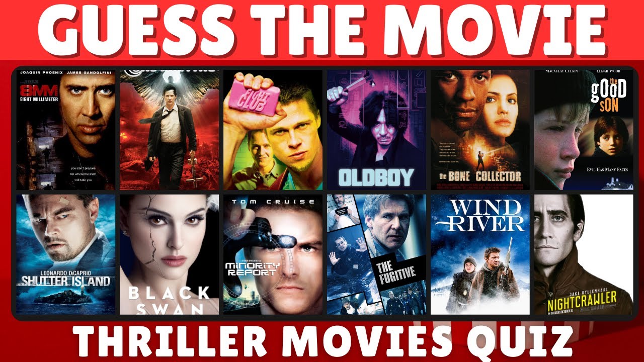 Can You Guess These Thriller Movies from the Clues? 🎥 | Ultimate Movie ...