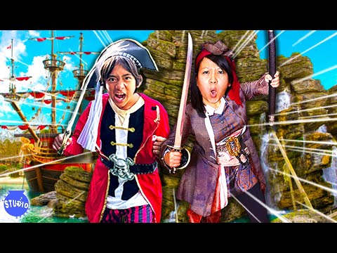 Pirate Ryan and Office Pirate Adventure Challenges! - YouTube
