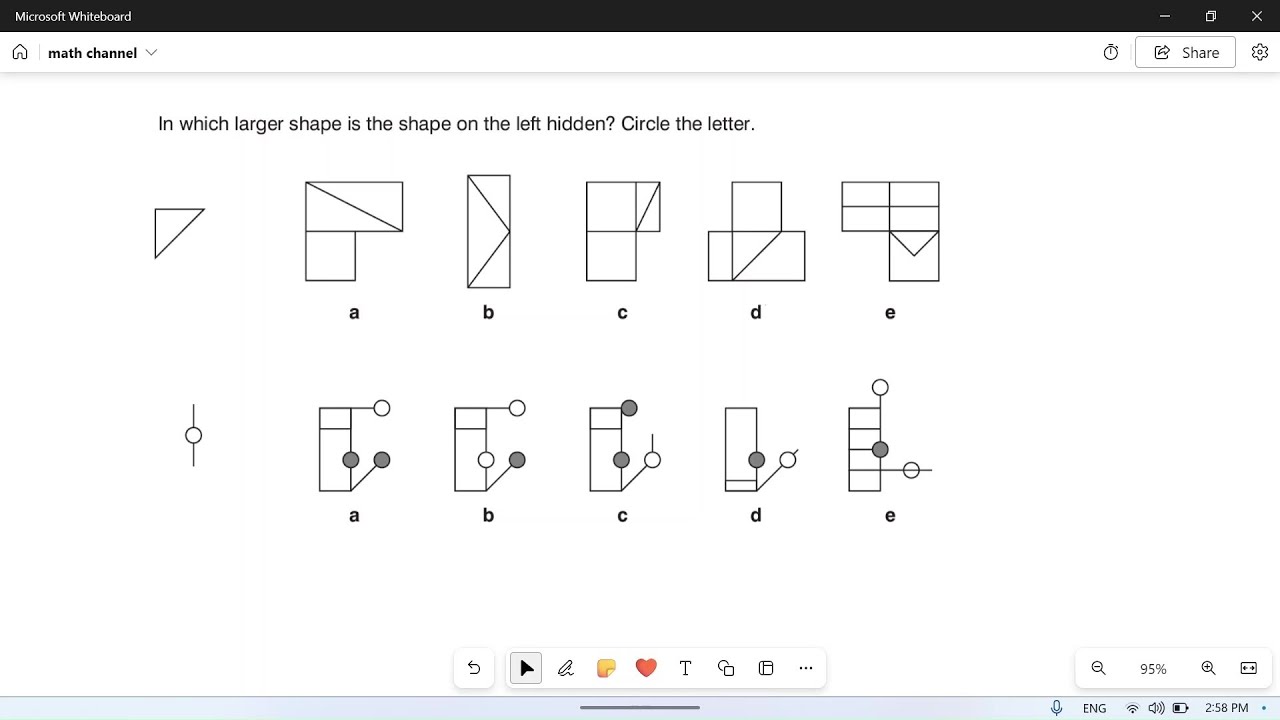 Non Verbal Reasoning// Finding hidden patterns:07 - YouTube