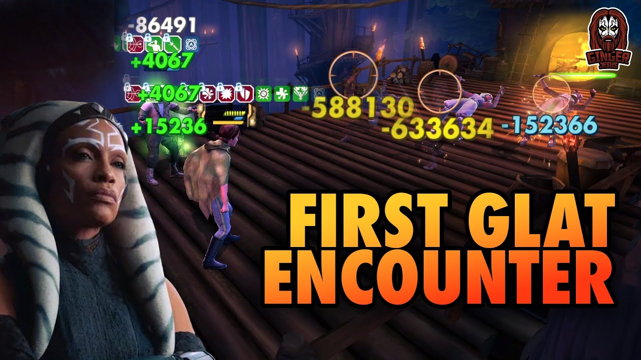 Drogan CRUSHES GLAT in my FIRST Ever Battle Against Her! | SWGOH GAC ...