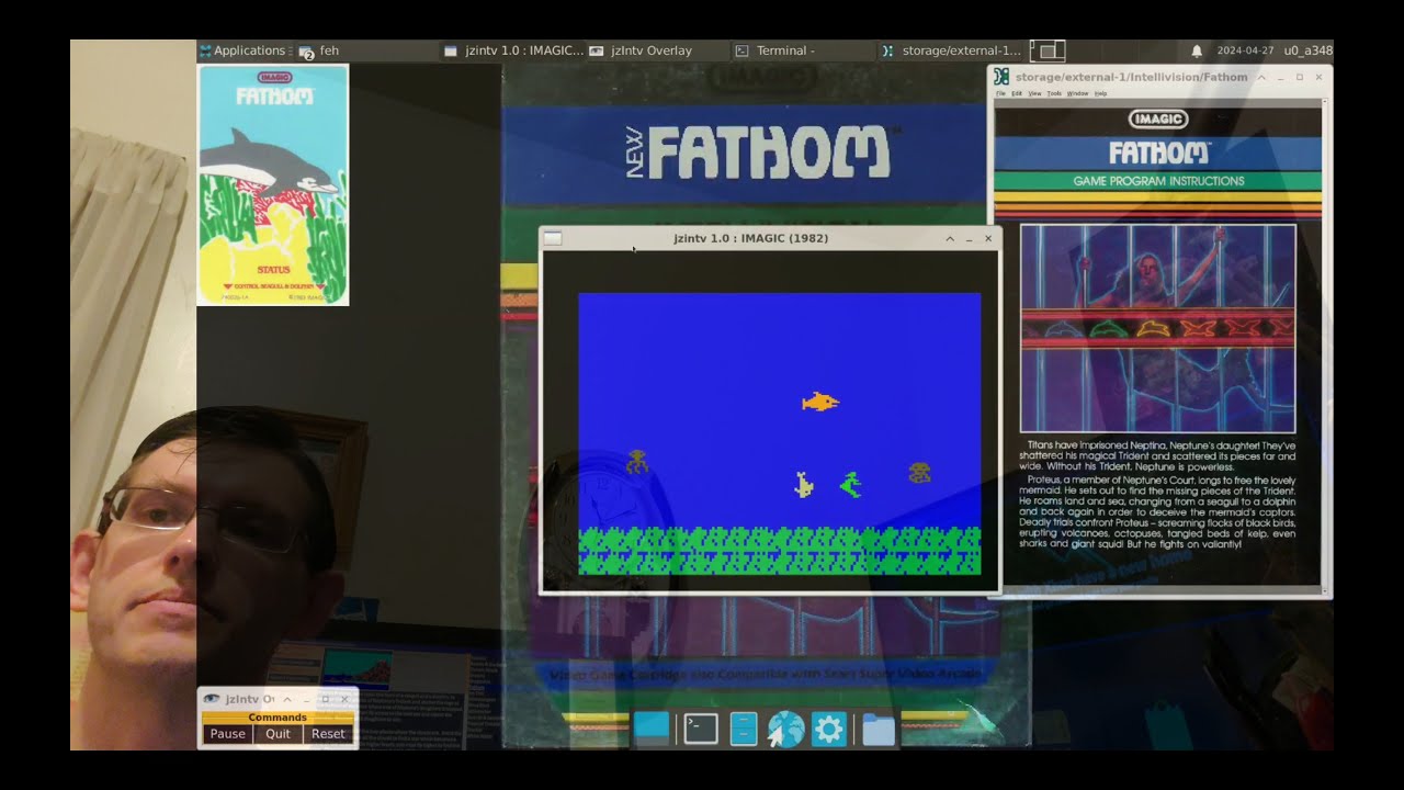 How To Play Fathom For Intellivision - YouTube