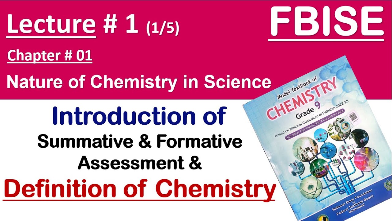 Class 9 Chemistry / Chapter#01 / FBISE 2025 / Introduction to chemistry ...
