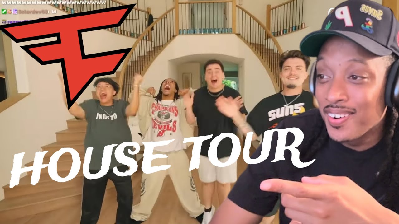 DS18 Reacts To FaZe Clan House Tour! - YouTube