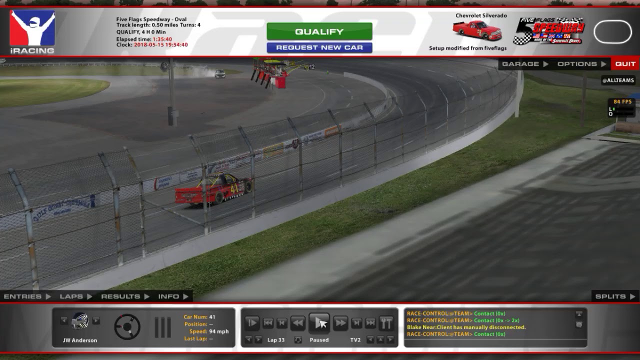 iRacing: snowball derby qualifying - YouTube