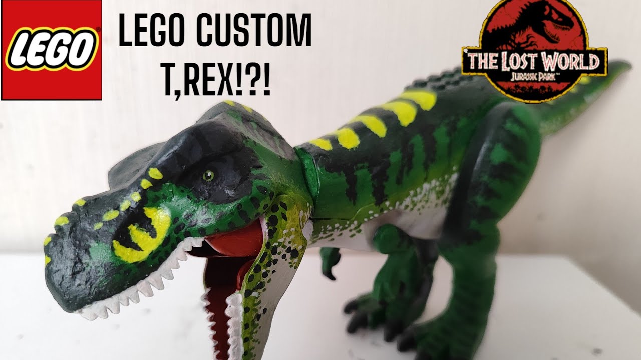 TYRANNOSAURUS REX BUCK - LEGO JURASSIC PARK THE LOST WORLD DINOSAUR ...