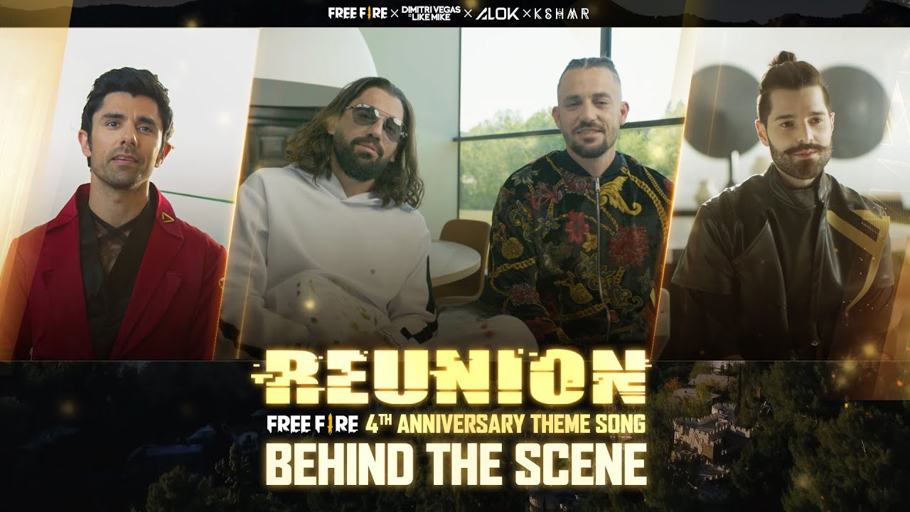EXCLUSIVE Behind the Scenes 🎬 | The Making of "Reunion" | Free Fire 4th ...