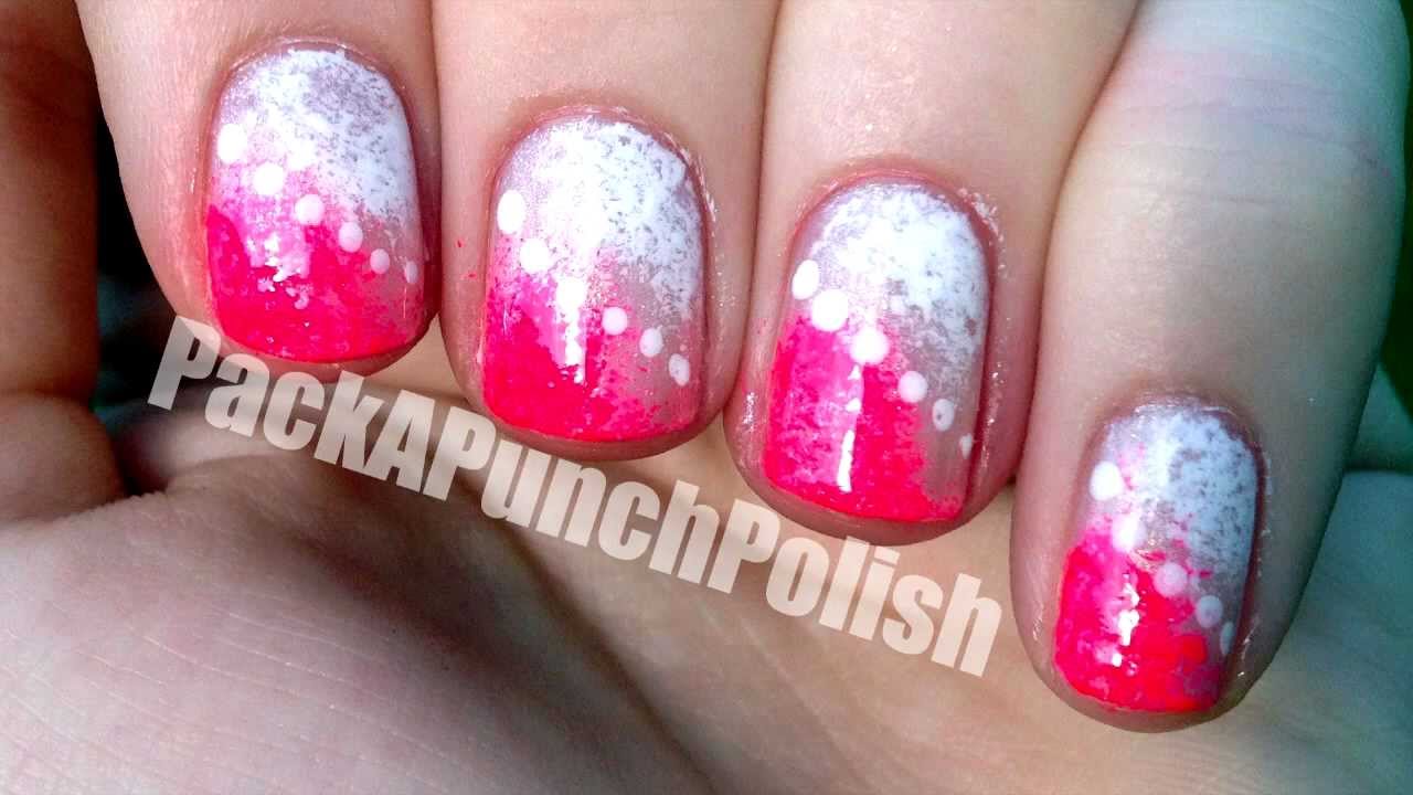 Easy Prom Nail Art Tutorial - YouTube