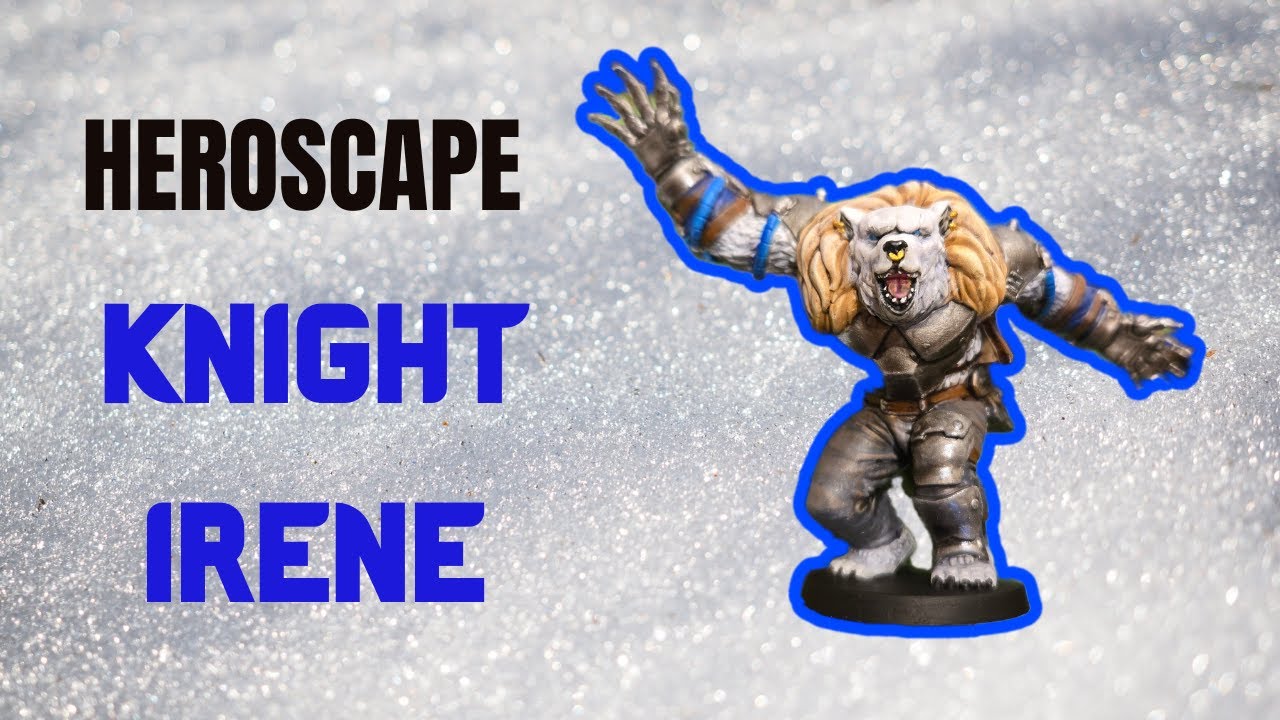 Painting Knight Irene From Heroscape: Age of Annihilation - YouTube