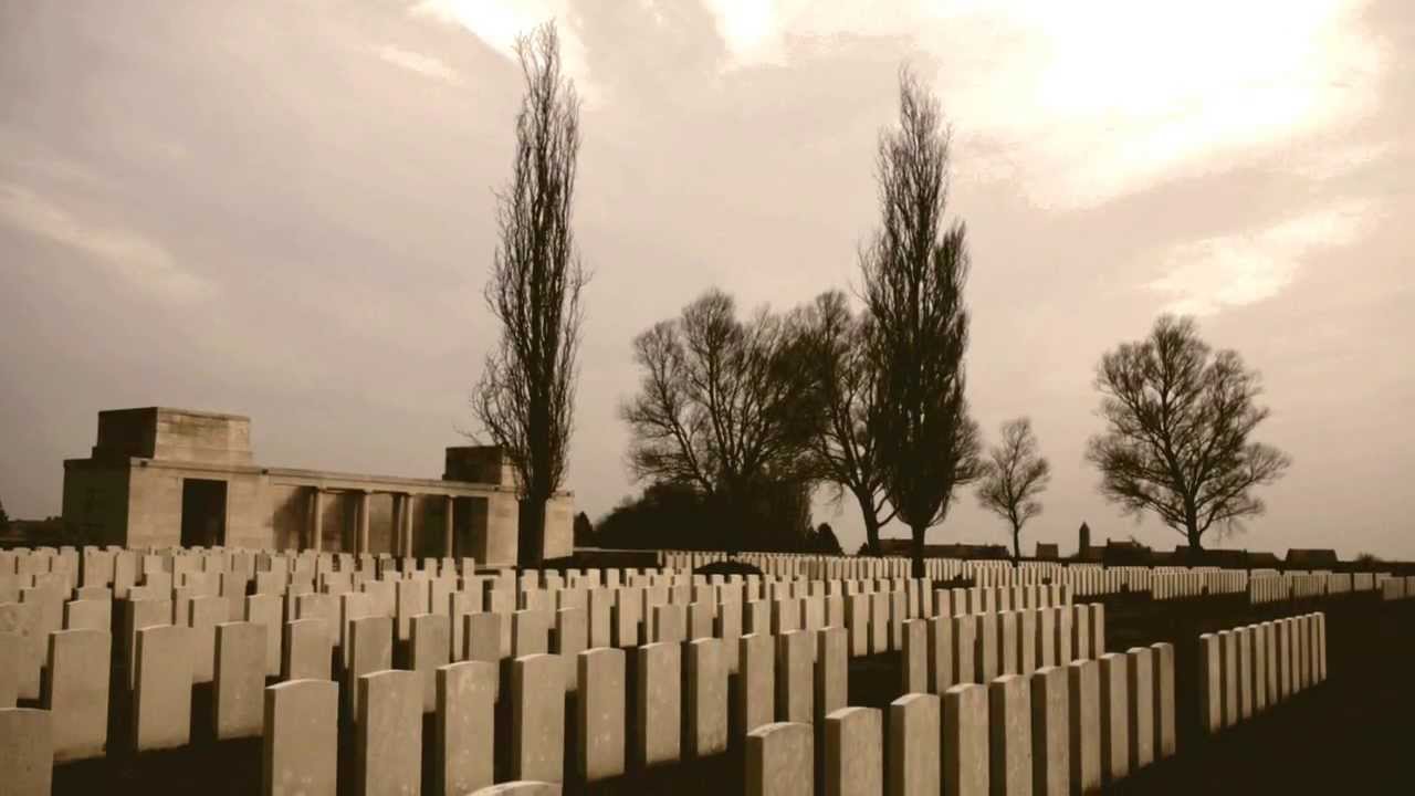 World War 1, The Ypres Salient 1914-18, war graves - YouTube