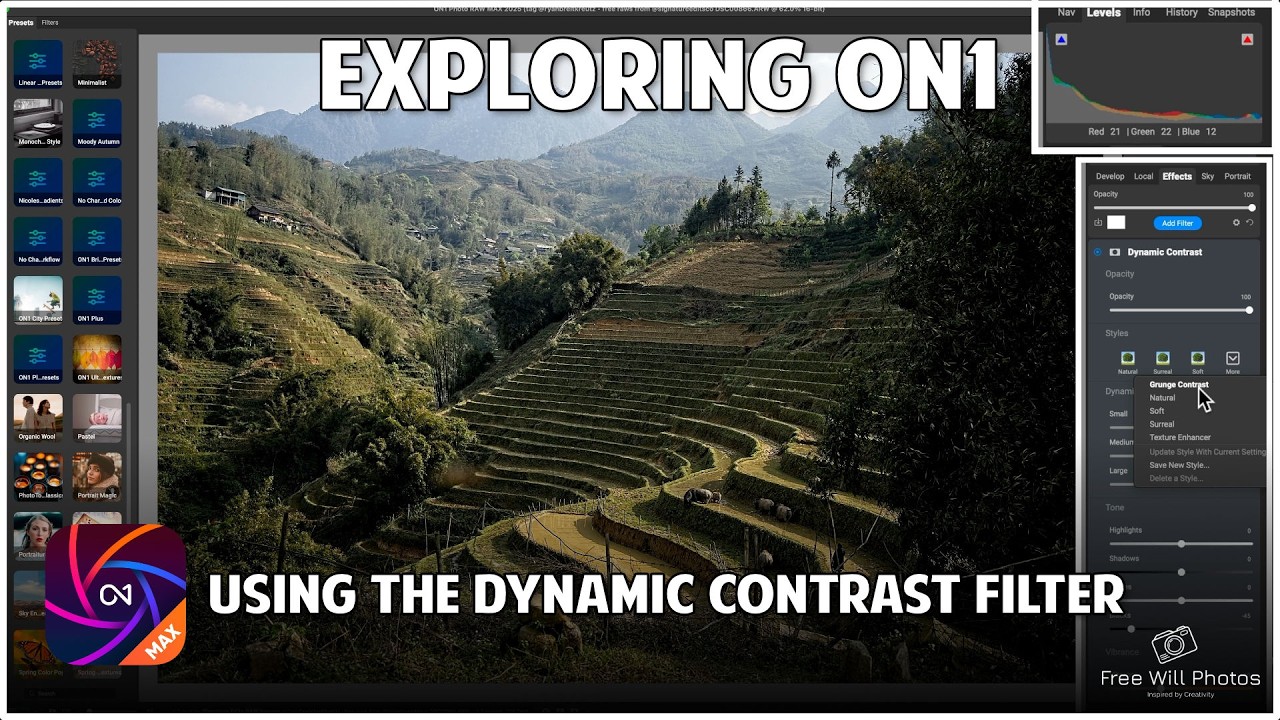 ON1 Photo RAW for Beginners: How to Use the Dynamic Contrast Filter ...