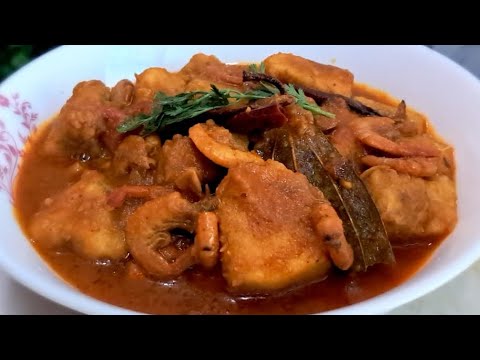 Kham aloo recipe কুচো চিংড়ি 🍤 দিয়ে খাম আলু বা মেটে আলুর রেসিপি ...