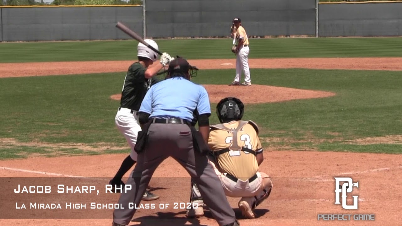 Jacob Sharp Prospect Video, RHP, La Mirada High School Class of 2020 ...