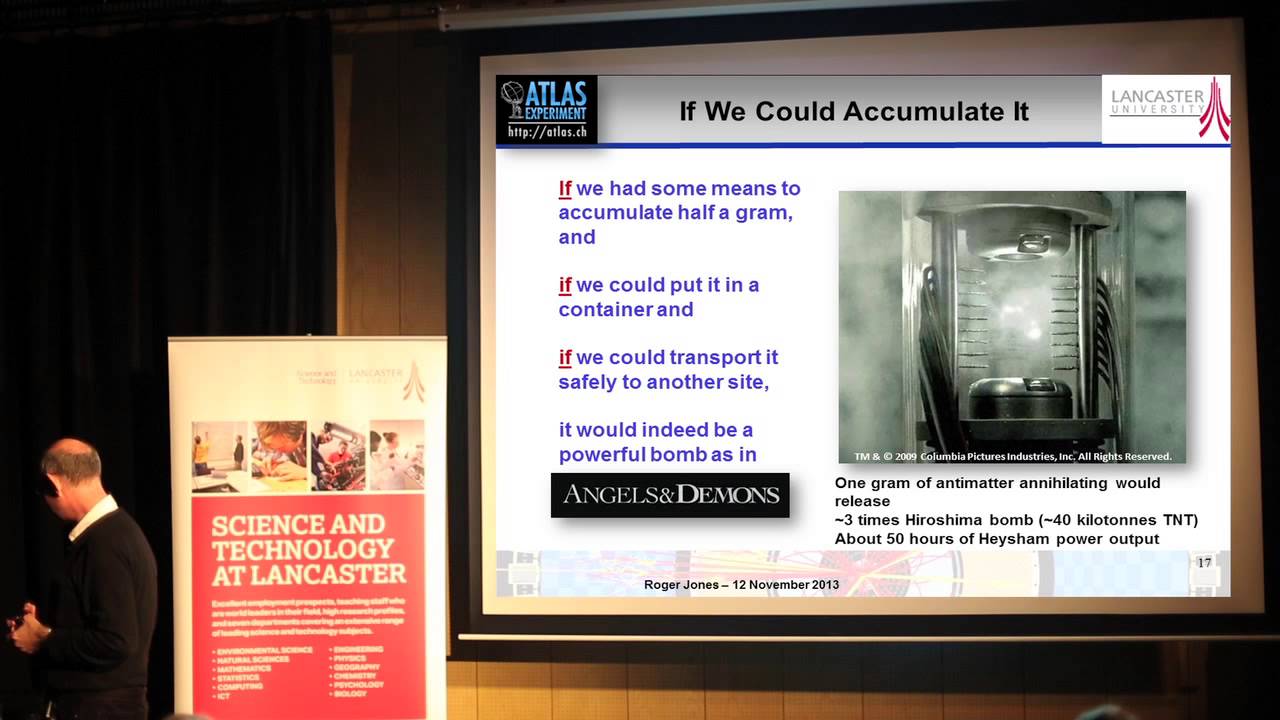 What's the matter with antimatter? (Professor Roger Jones - Physics ...