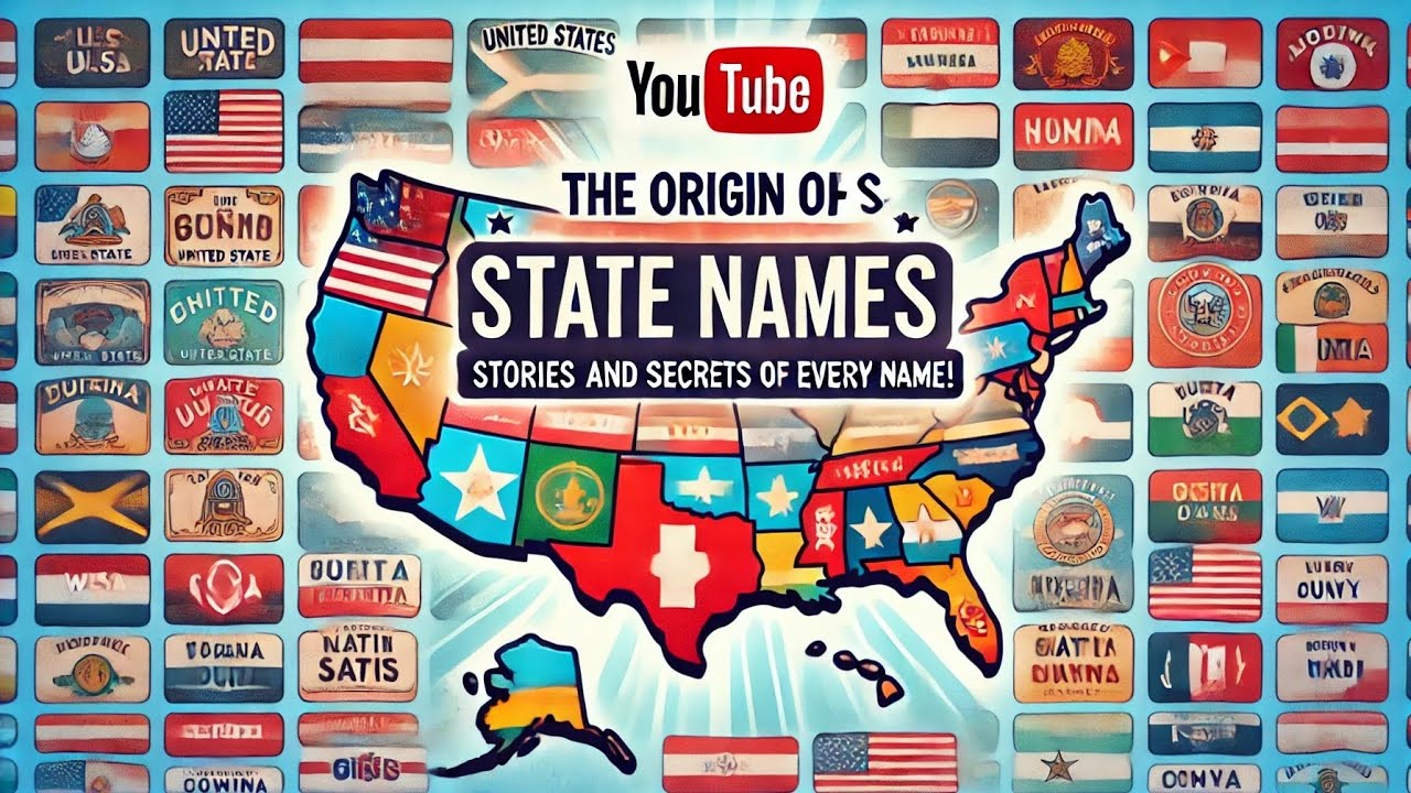 The Origin of U.S🇺🇲 State Names: Stories and Secrets Behind Every Name ...