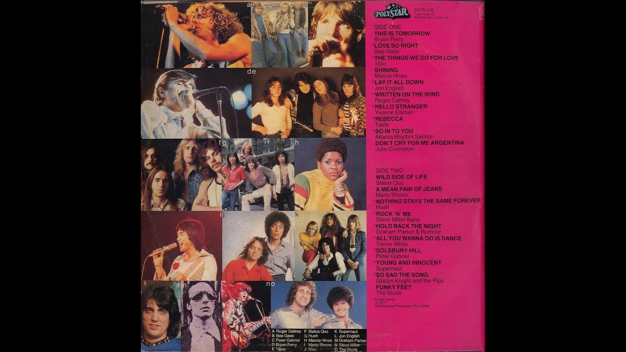 RIPPER '77 Pt 2 Jon English / Roger Daltrey / Yvonne Elliman / Taste ...