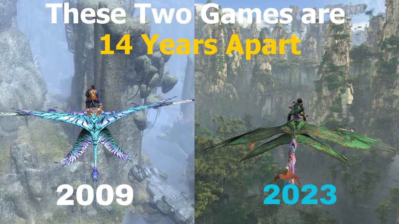 Avatar Frontiers of Pandora vs Avatar The Game | Physics and Graphics ...