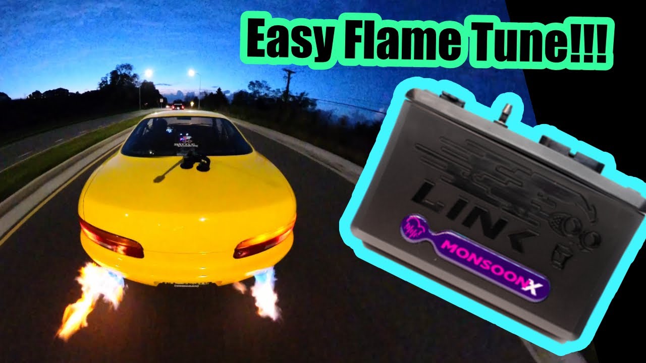 Link ECU Easy Flame Tune on a SC400! - YouTube