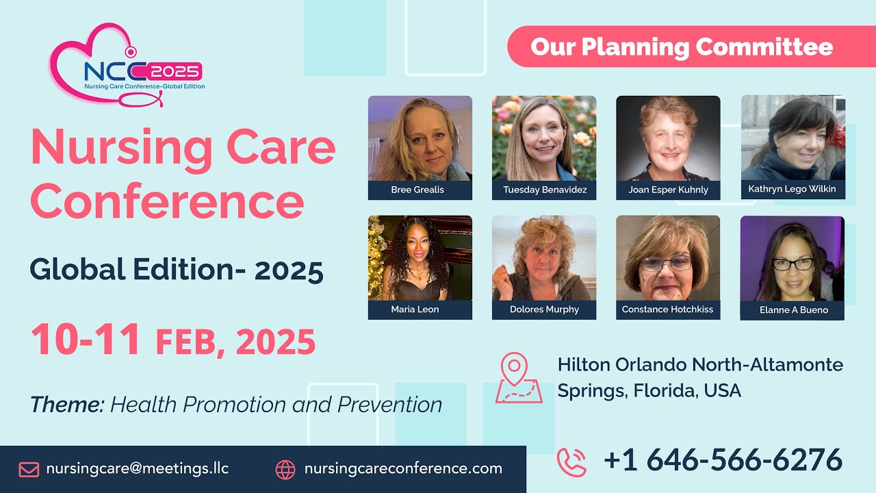 Nursing Care Conference Global Edition 2025 | Welcome Message ...