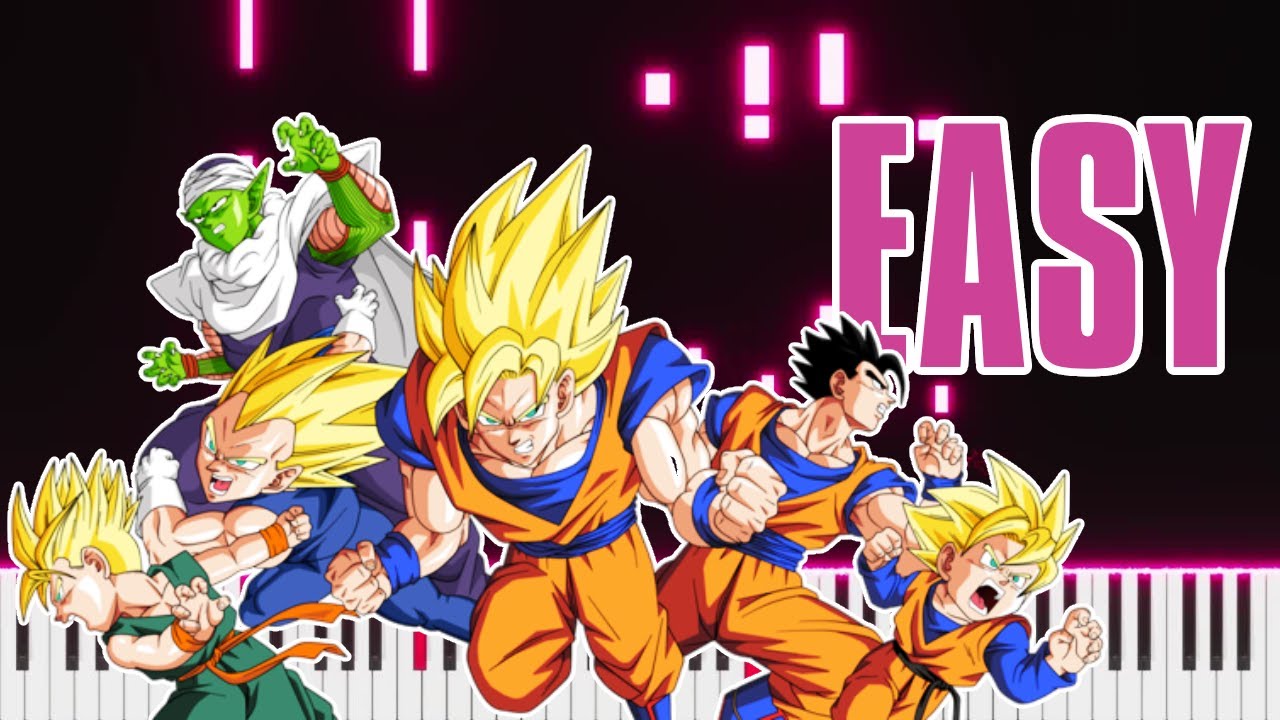 Dragon Ball Z - Fight Theme | EASY Piano Tutorial by OCTOBER - YouTube