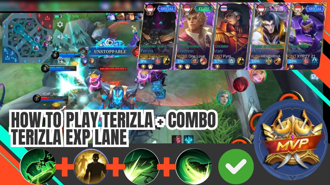 HOW TO PLAY TERIZLA + COMBO TERIZLA EXP LANE | BUILD TERIZLA # ...