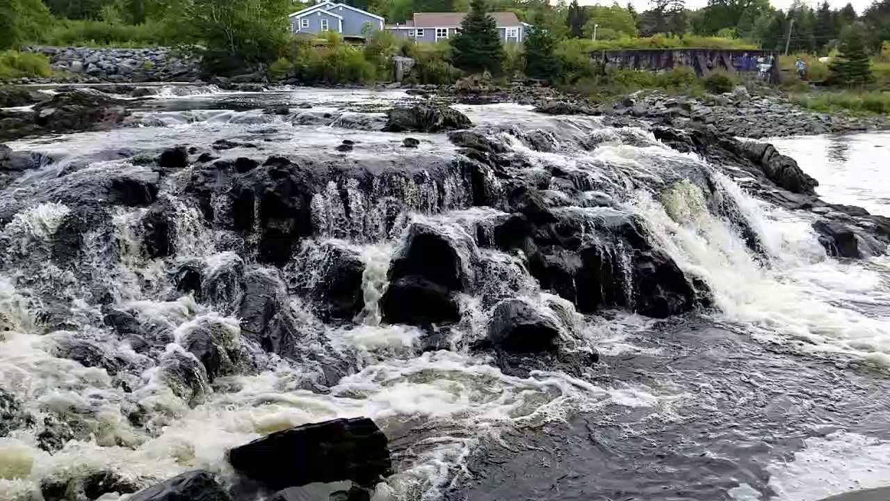 Lower West Sheet Harbour Fall, Sheet Harbour, Nova Scotia - YouTube