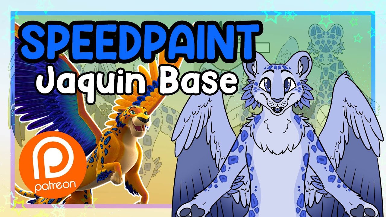 [SPEEDPAINT] Jaquin Ref Sheet Base - YouTube