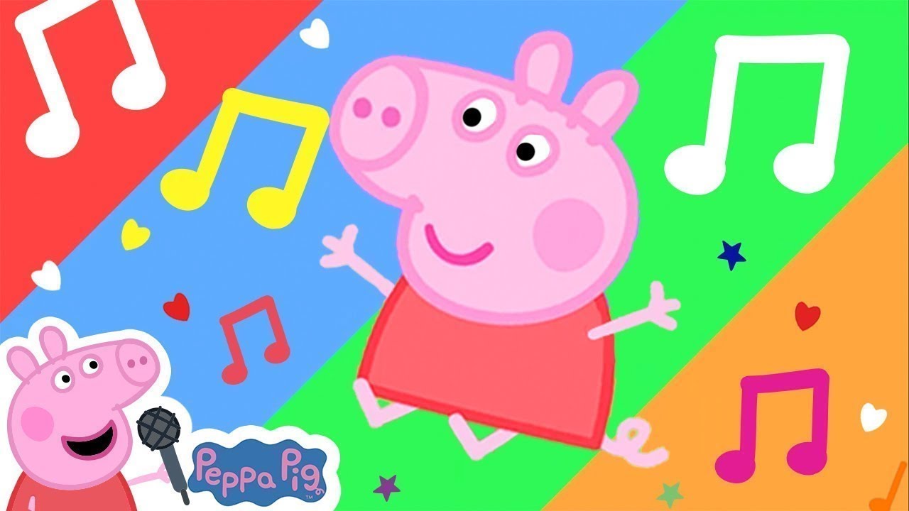Colour Songs - Learn Colours for Kids | Peppa Pig Songs | Kids Songs ...