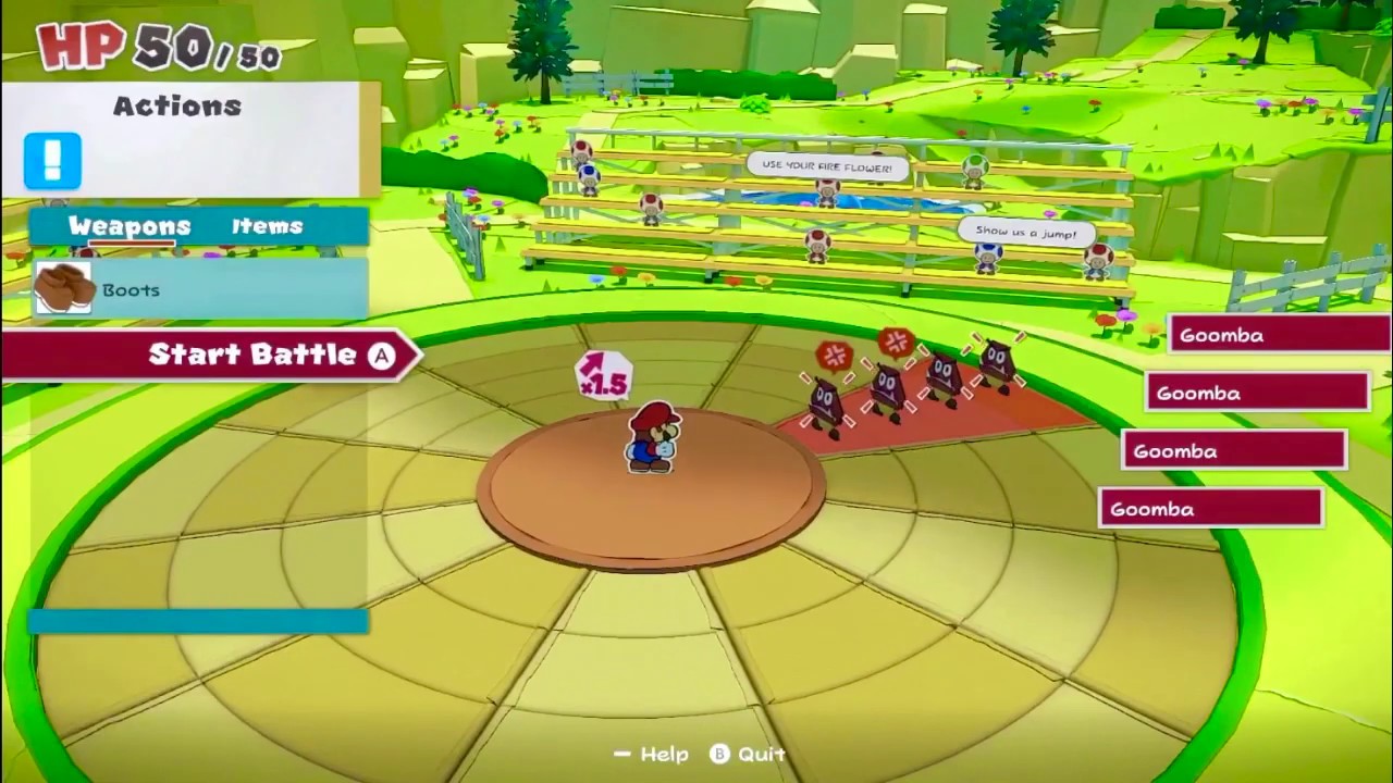 Paper Mario: The Origami King - Battle Theme/Music (NEW Extended ...