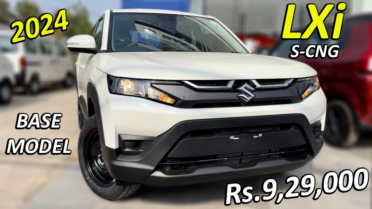 2024 BREZZA LXi S-CNG | BASE MODEL OF MARUTI SUZUKI BREZZA LXI CNG IS ...