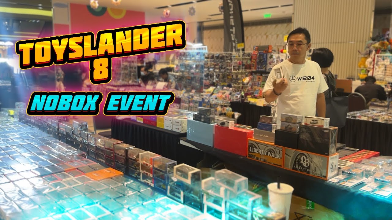 Let's Tour @ NOBOX TOYSLANDER 8.0 MAL TAMAN ANGGREK 2025 - YouTube