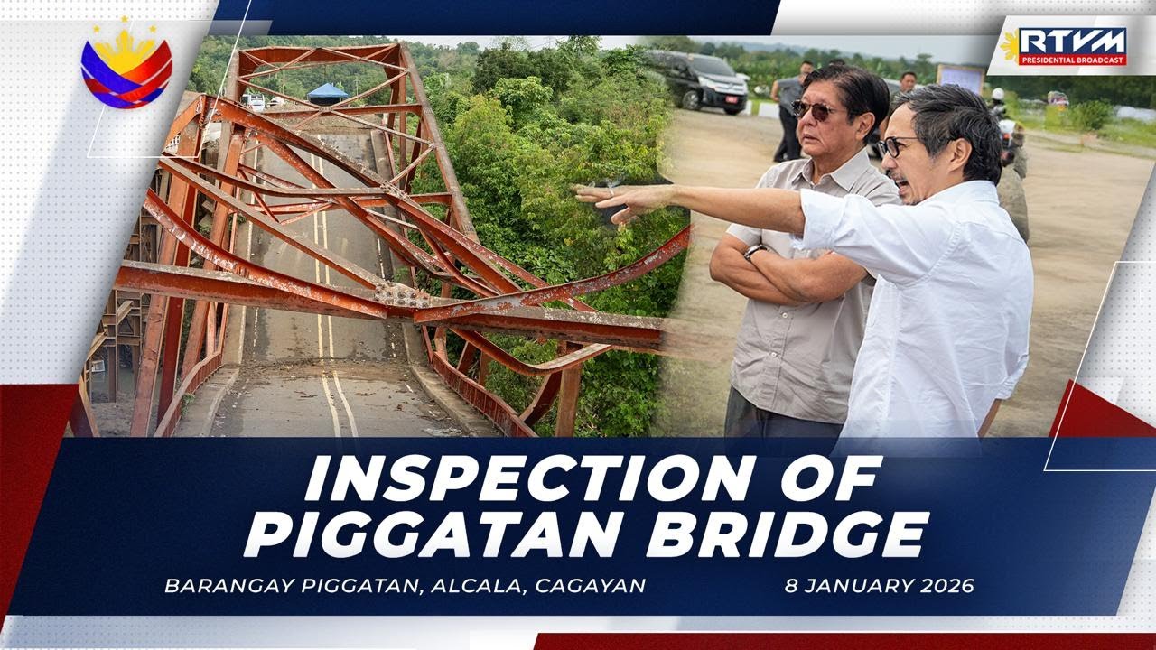 Inspection of the Piggatan Bridge 01/08/2026 - YouTube