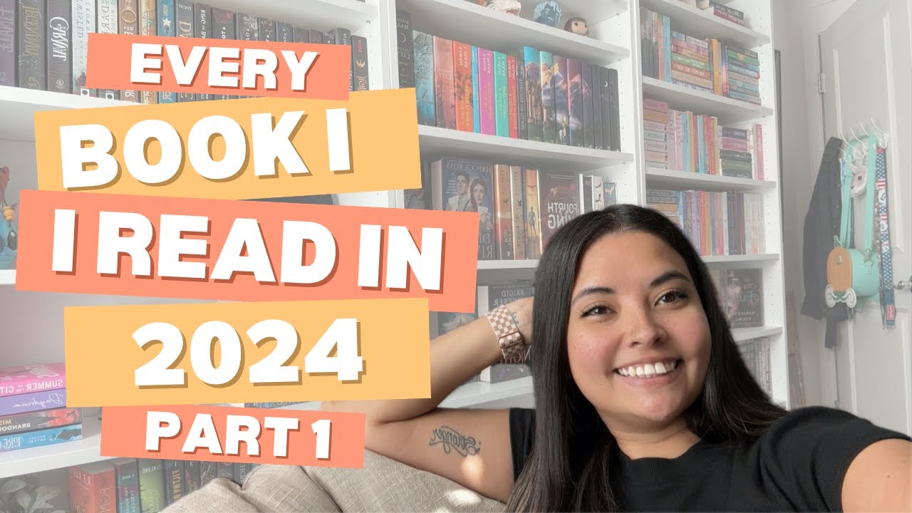 Every Book I Read in 2024: Part 1 - YouTube