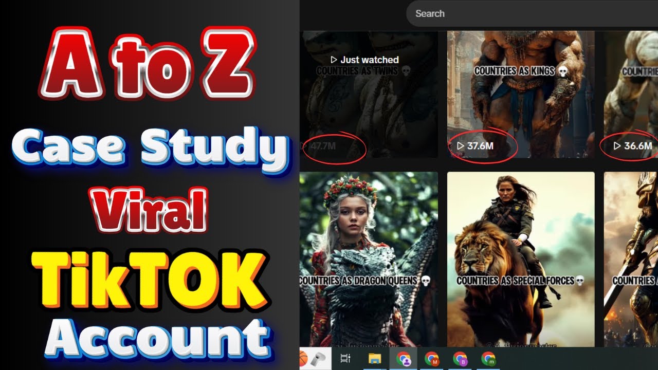 A to Z Full Case Study of Most Viral TIKTOK Account | 50 Million Views ...