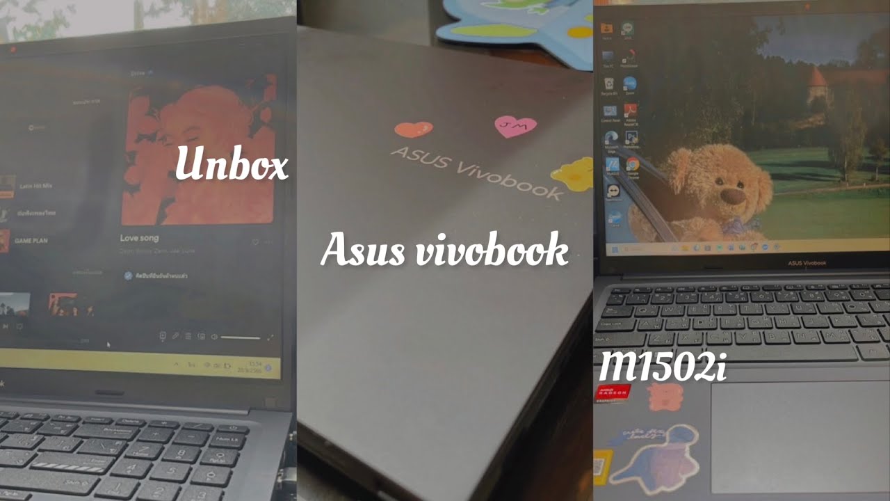 Unboxing My Asus vivobook M1502i💻 | Daenie k. - YouTube