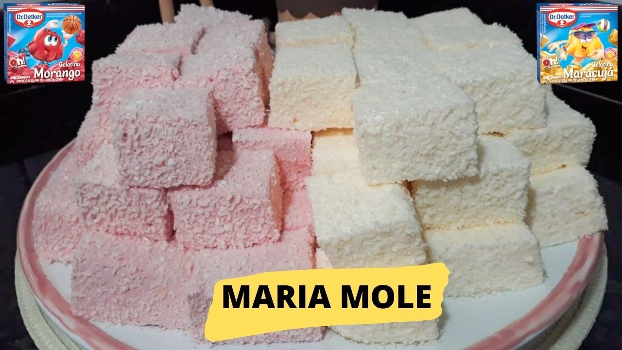 MARIA MOLE DE GELATINA - YouTube