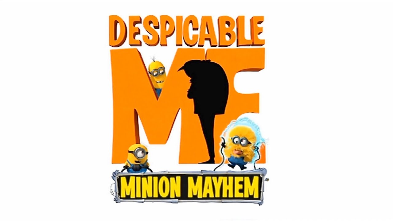 Despicable Me Minion Mayhem Universal Studios Hollywood Florida TV ...