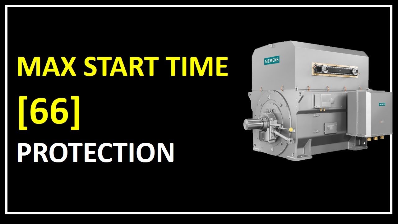 Max Start Time Protection Of Induction Motor/Hindi - YouTube