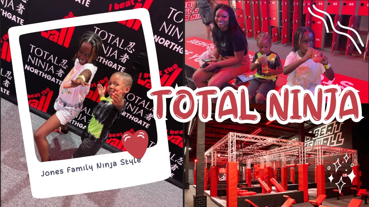 Family Vlog at Total Ninja Adventure Park, Fun & High Energy l South ...