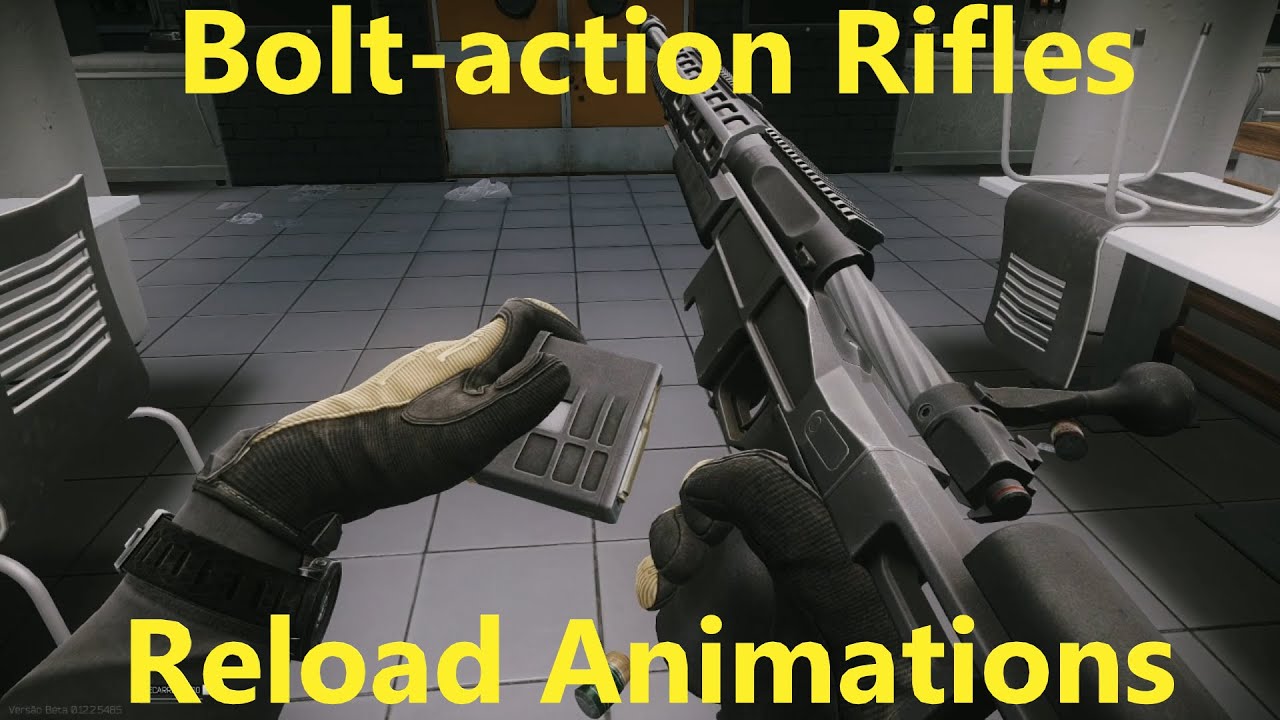 Escape From Tarkov - Rifles de ferrolho/Bolt-action rifles Reload/Fast ...