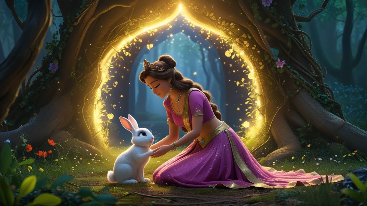 *राजकुमारी मीरा और जादुई चाँद की बांसुरी*🎶🌙 *Princess Meera and the ...