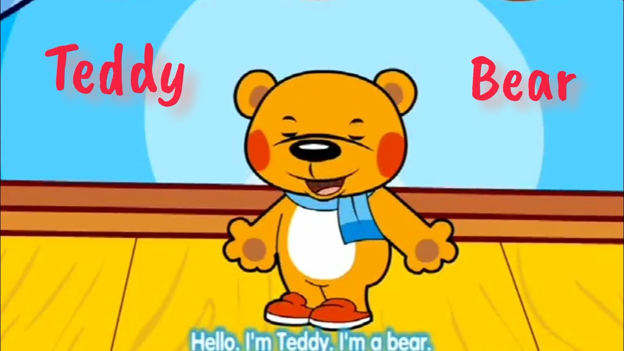 I am Teddy, I am Bear | English vocabulary and sentences for toddlers ...